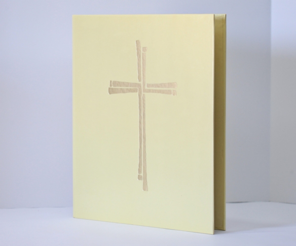 LCI PRODUCT DETAIL ::.. CEREMONIAL BINDER WITH CROSS EMBLEM, ANNUAL ...