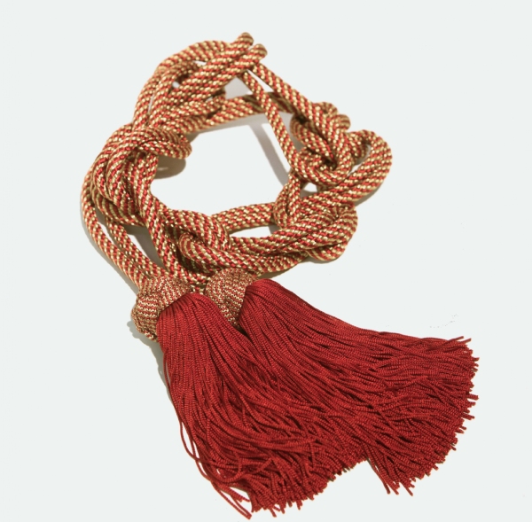 LCI PRODUCT DETAIL ::.. GOLD BRAIDED CINCTURE, CINCTURES + STOLES, E5 ...